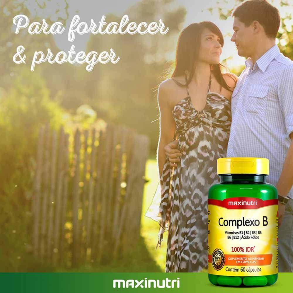 Kit 02 Complexo B Vitaminas100% Idr Maxinutri 60 Capsulas - Carrefour