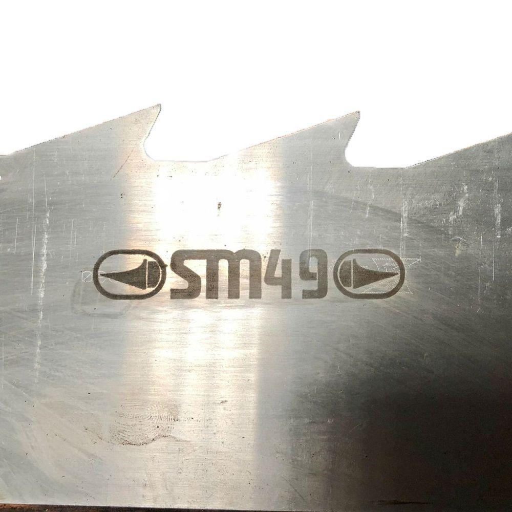 Lâmina Sm49 - 4 Polegadas Ou 100 Mm Comprimento 6,60 Mts Espessura 1.00 ...