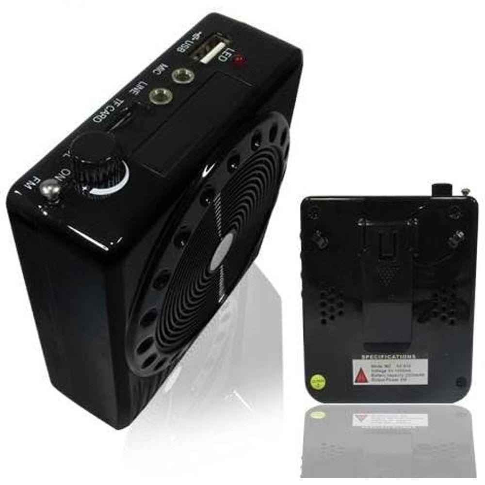 Kit Professor Megaphone C/ Microfone (preto) - Carrefour