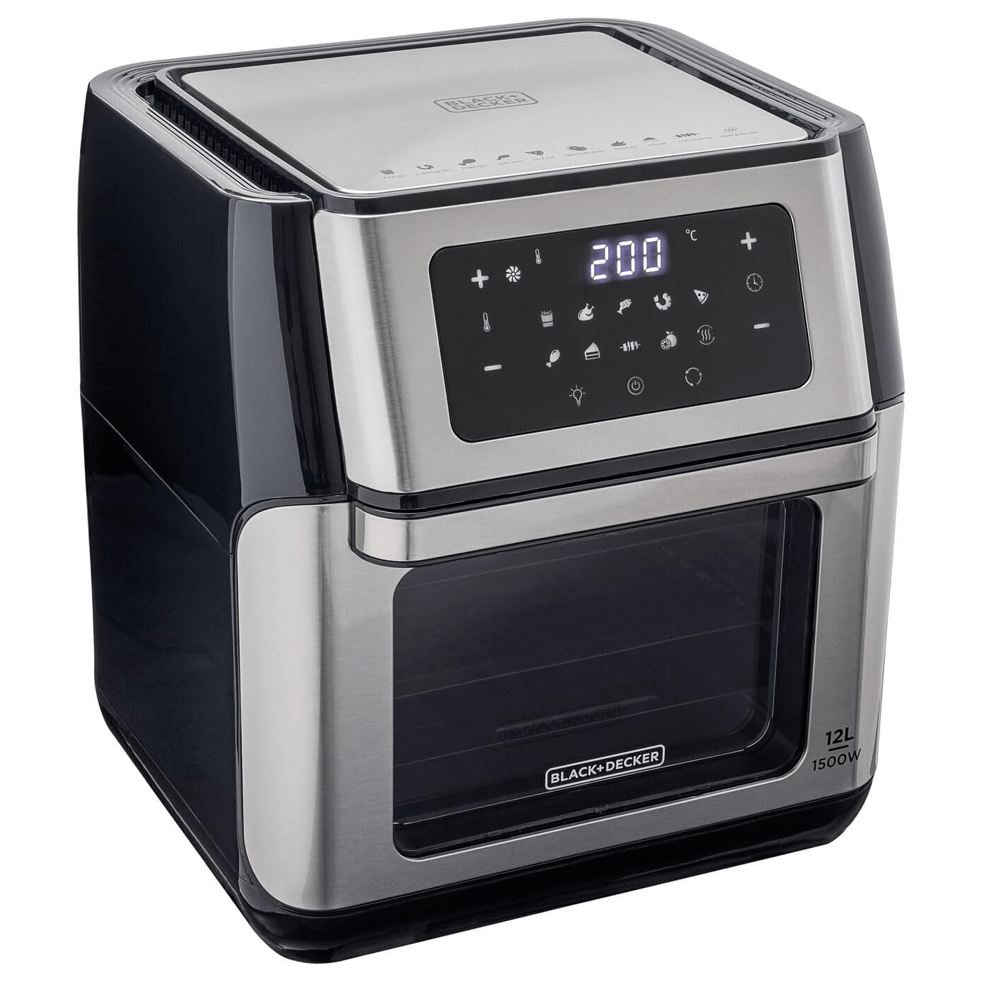 Forno Airfryer Black + Decker Oven 5 Em 1 Gourmand Gris 12l 1500w ...