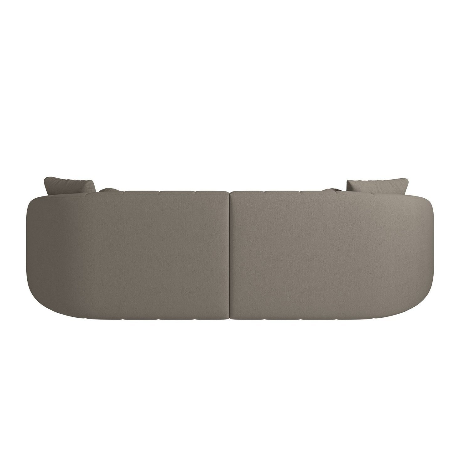 Sofá Curvo 4 Lugares 240cm Lua Yescasa Fendi - Carrefour