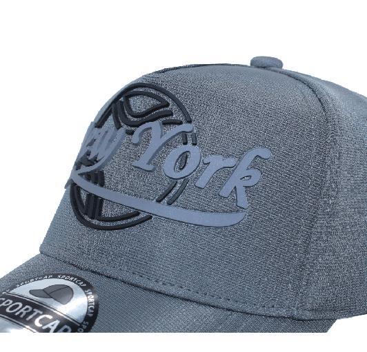 Bone New York Ny Logo Emborrachado Chapeu Beisebol Aba Curva - Carrefour