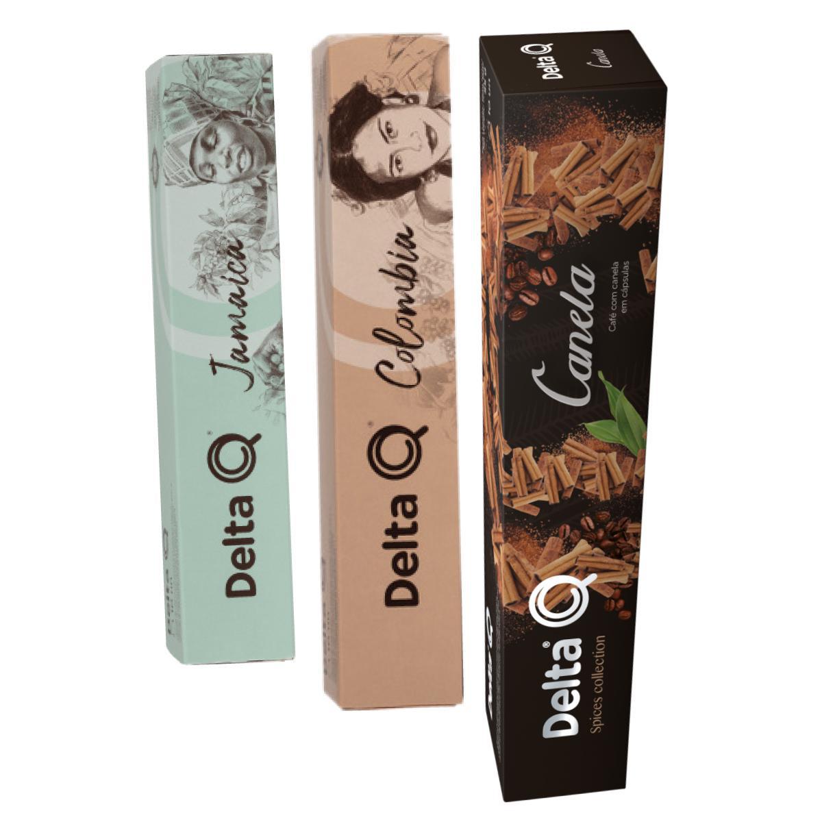 Kit 30 Capsulas Café Expresso Nova Linha Cafeteira Delta Q - Carrefour