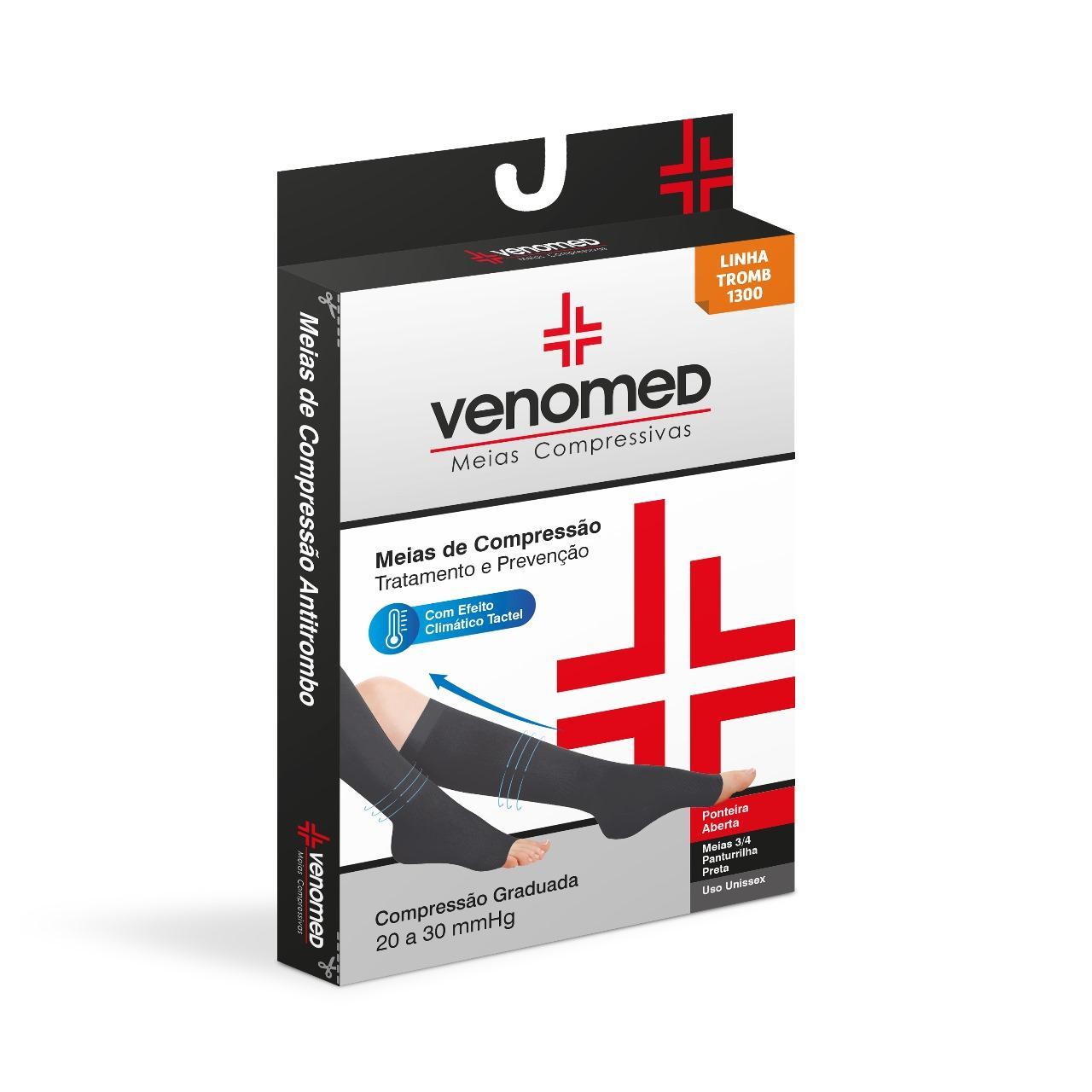 Meias Tratamento 20 30mmhg Ab. Efeito Climático 3/4 Venomed - Carrefour