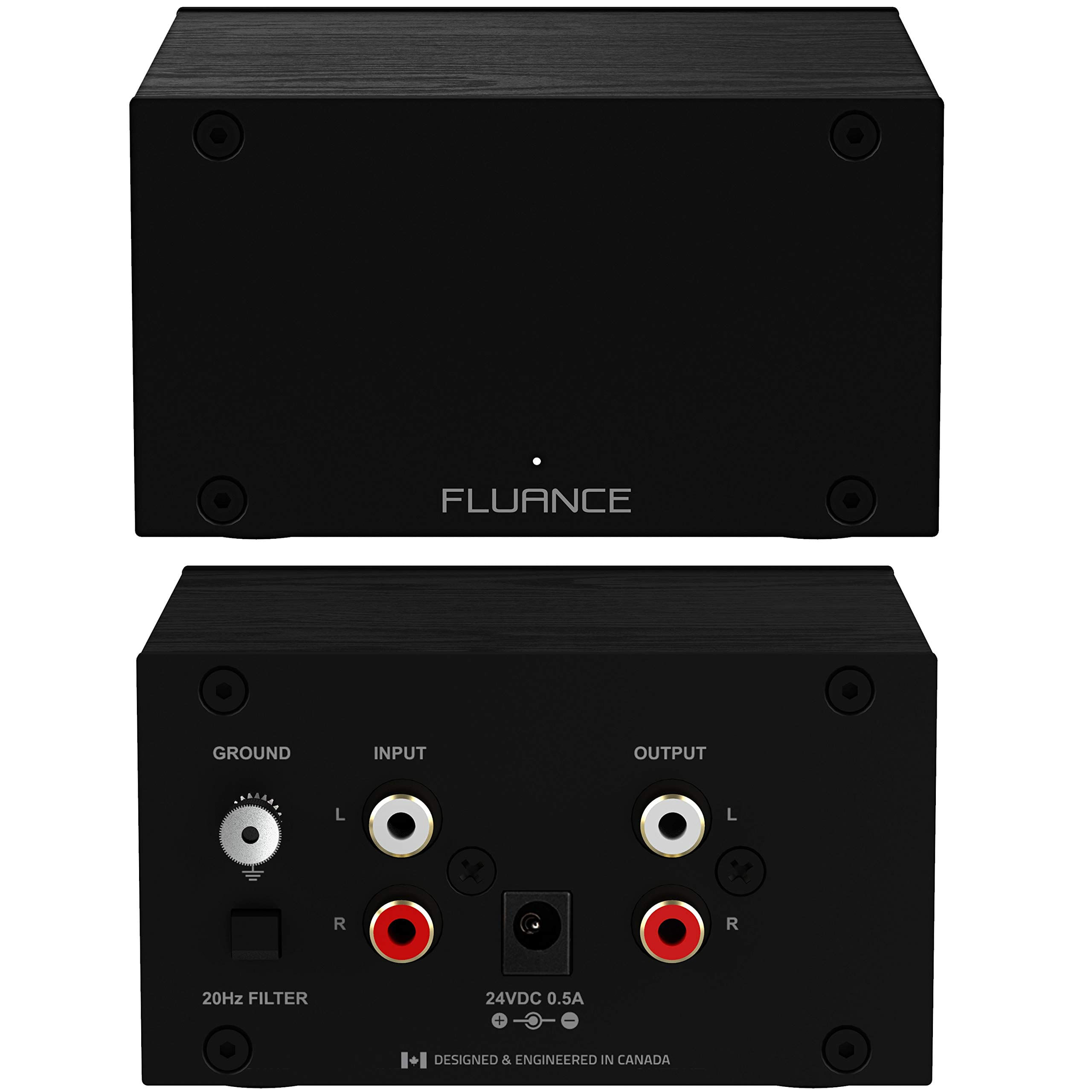 Pré-amplificador Phono Fluance Pa10 De Alta Fidelidade Com Equalização ...