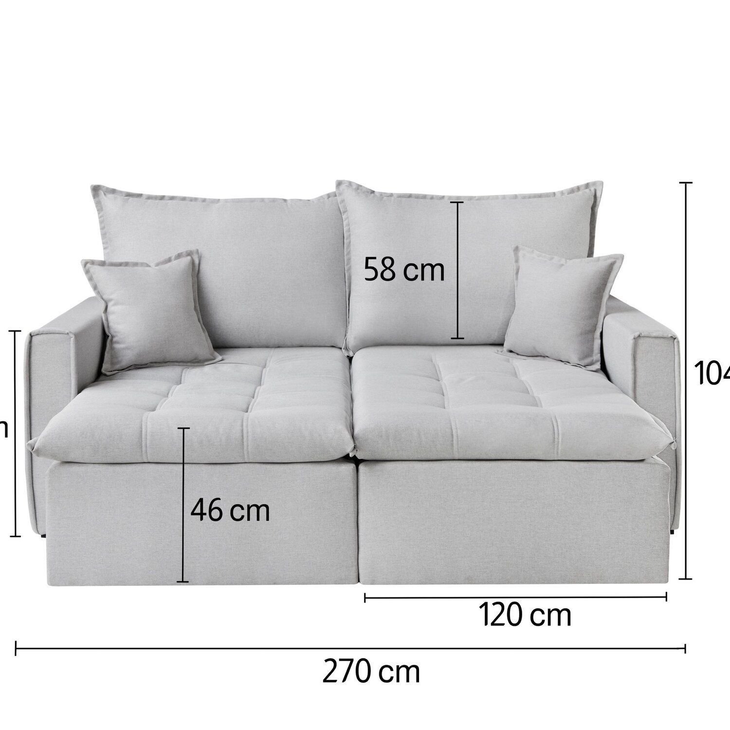 Sofa 270 Cm Breit