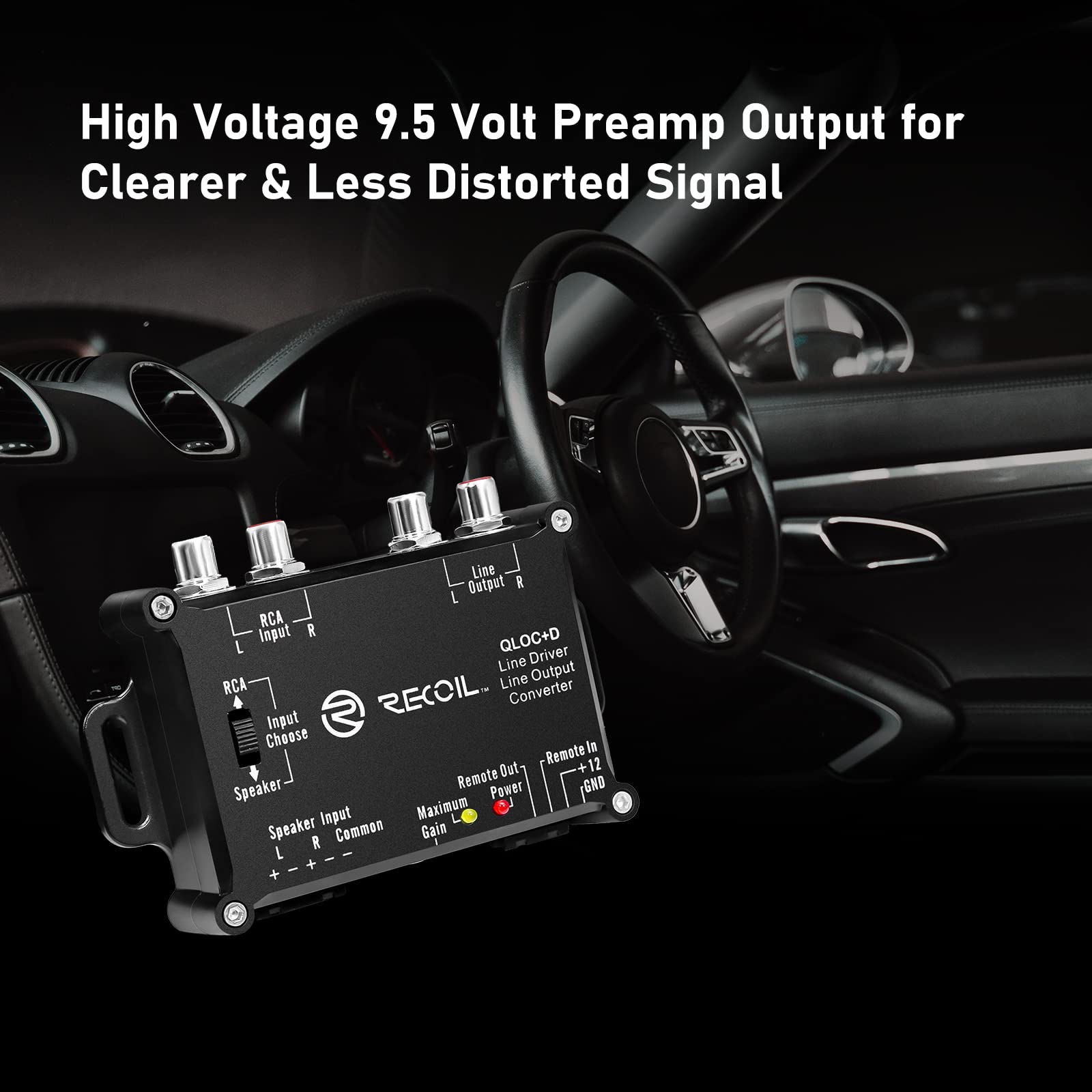 Conversor De Saída De Linha Line Driver Recoil Locd Active 2-ch - Carrefour