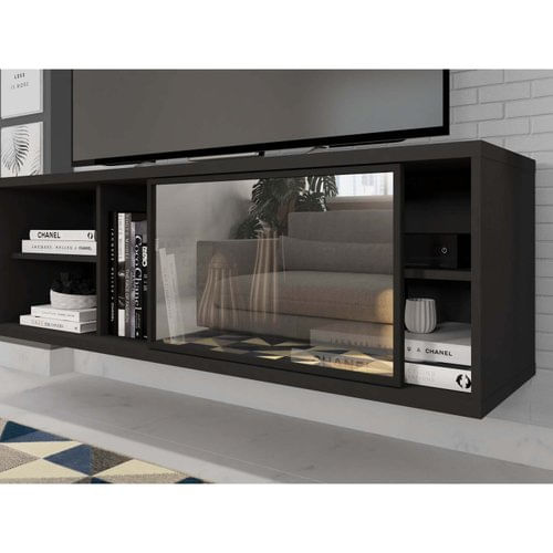 Rack Suspenso para TV até 55 Polegadas 136cm em BP Porta Reflecta ...