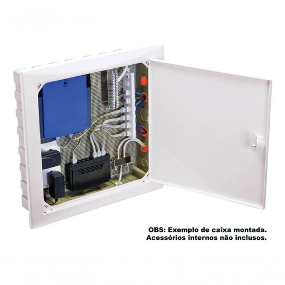 Caixa Vdi 40x40x9cm Cemar Embutir Tlbe Pvc Legrand - Carrefour
