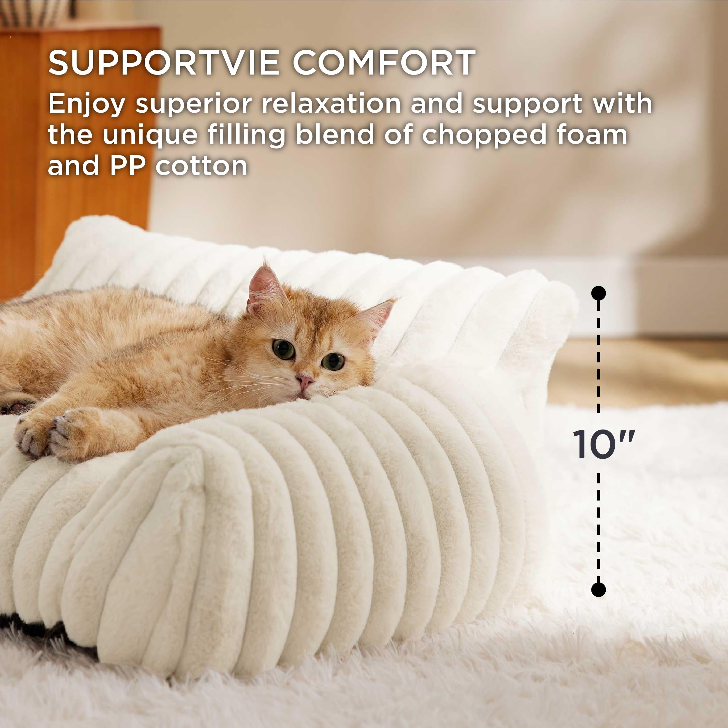 Sofá Fofo Cat Couch Bedsure Com Lã Macia De Veludo - Carrefour
