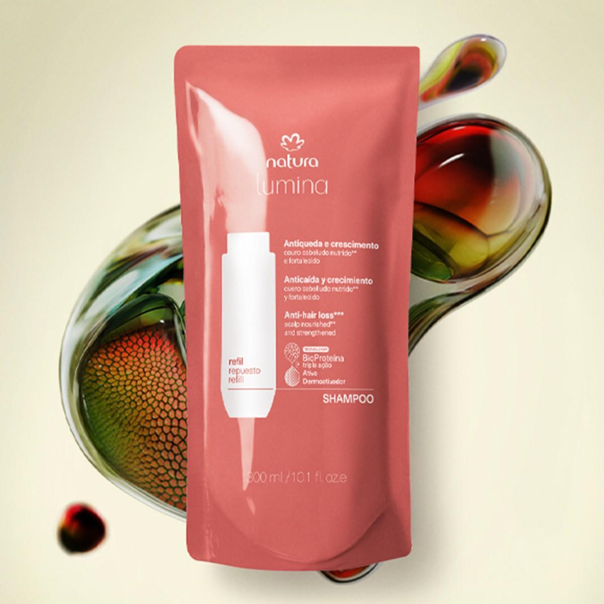 Kit Refil Shampoo E Condicionador Natura Lumina Antiqueda E - Carrefour
