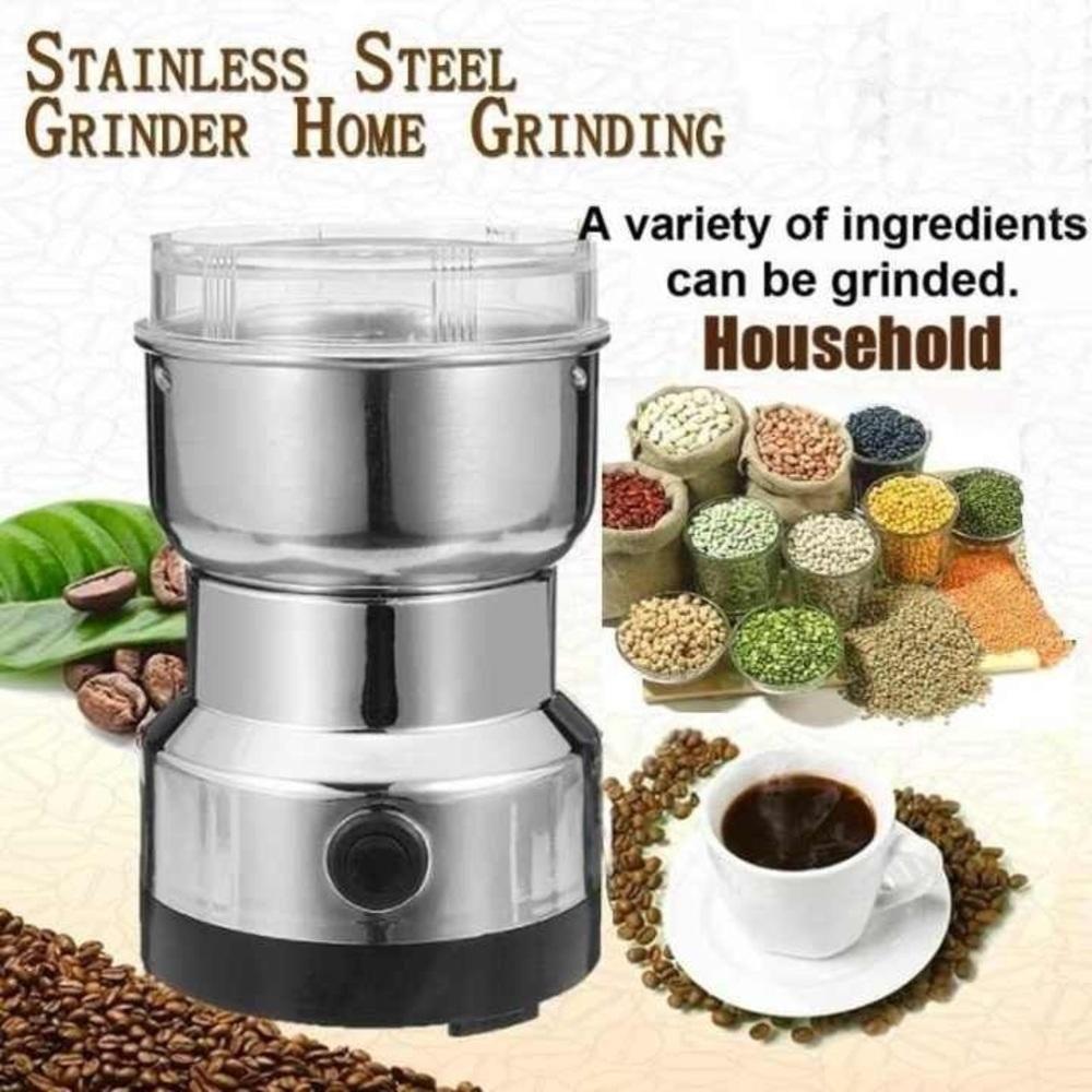Moedor Cafe Eletrico Em Inox Automatico Triturador Graos 200w Sementes ...