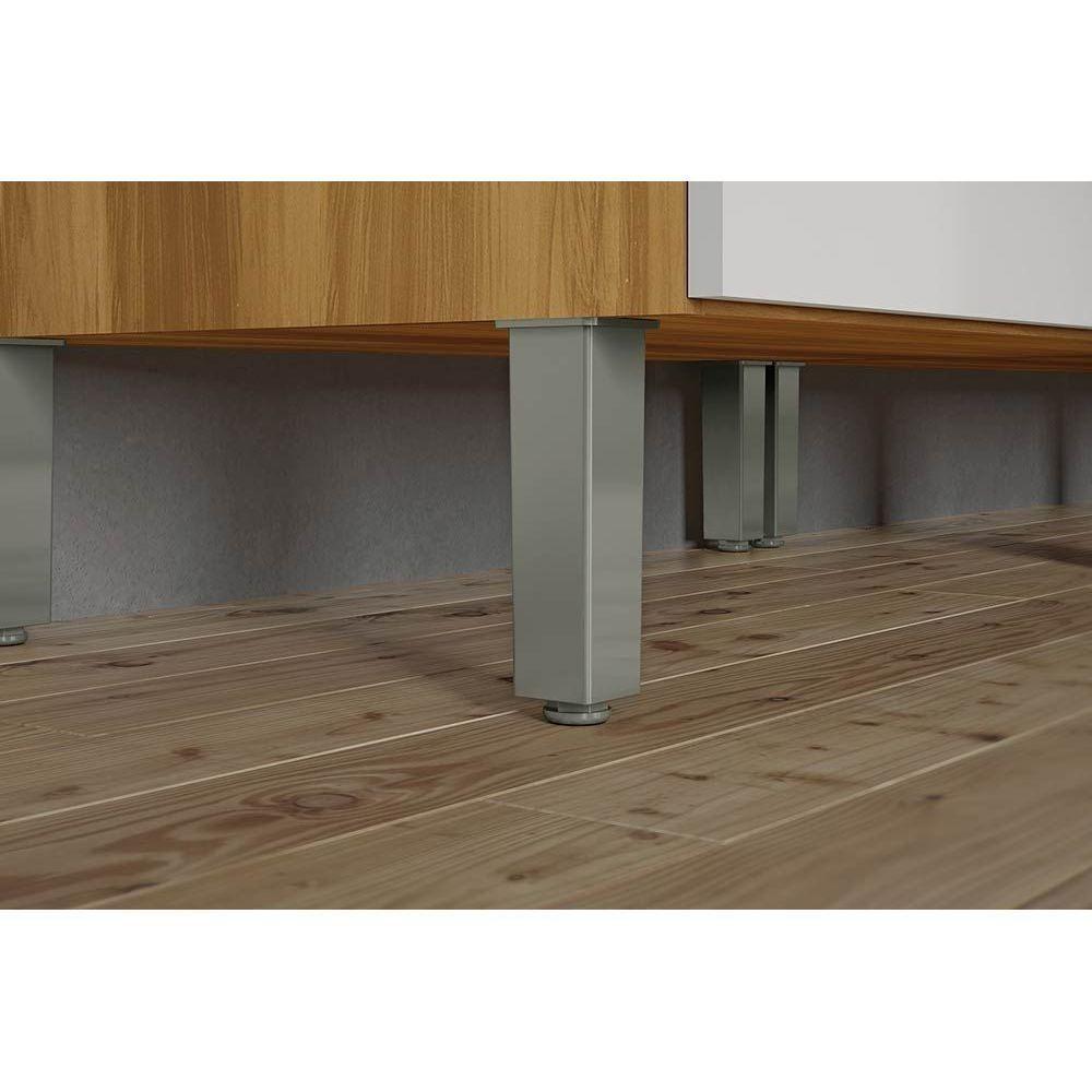 Cozinha Completa Burguesa Premium 6 Peças ( 3 Armários + 2 Balcões + 1 ...