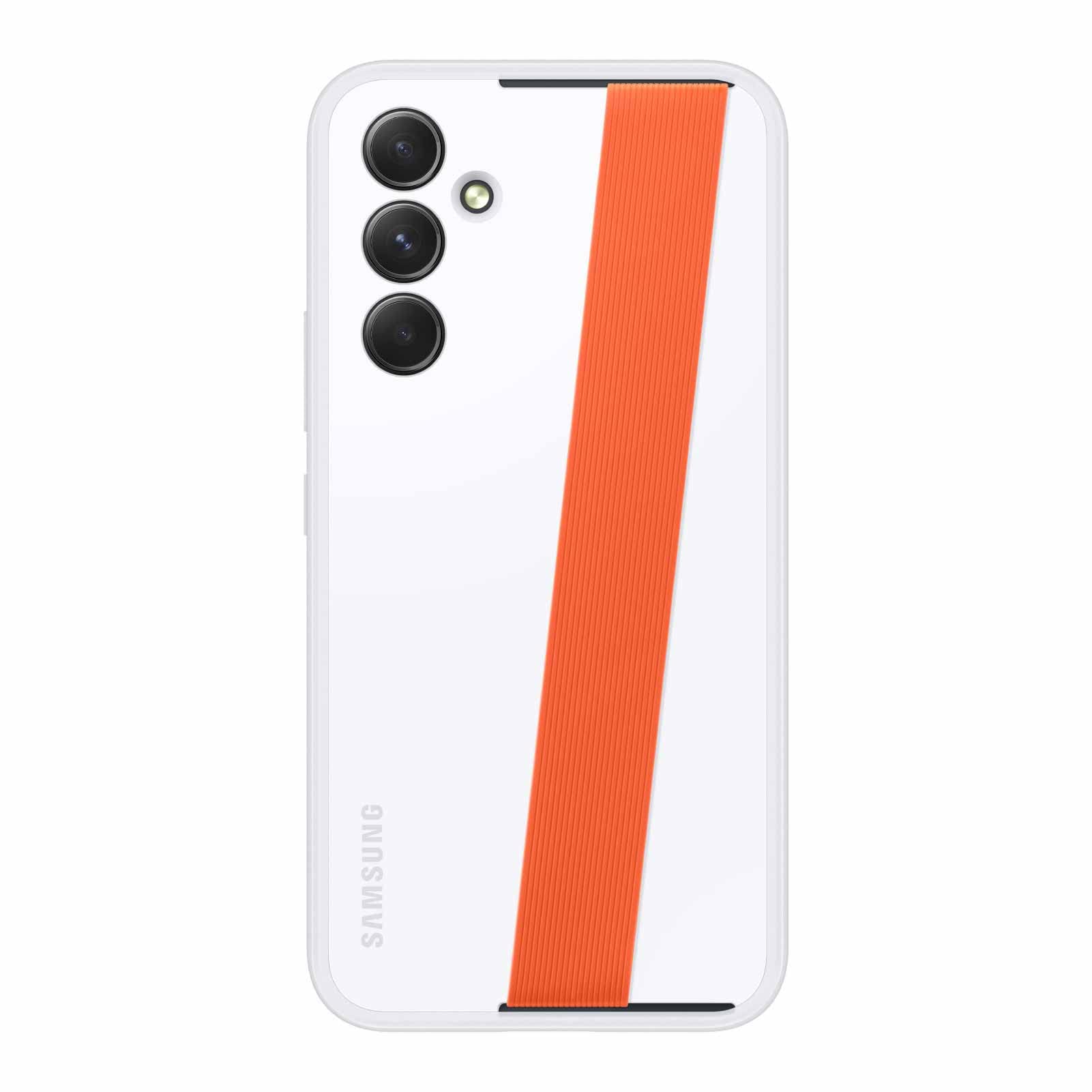 Capa De Telefone Samsung Galaxy A54 5g Haze Grip Com Alças Brancas ...