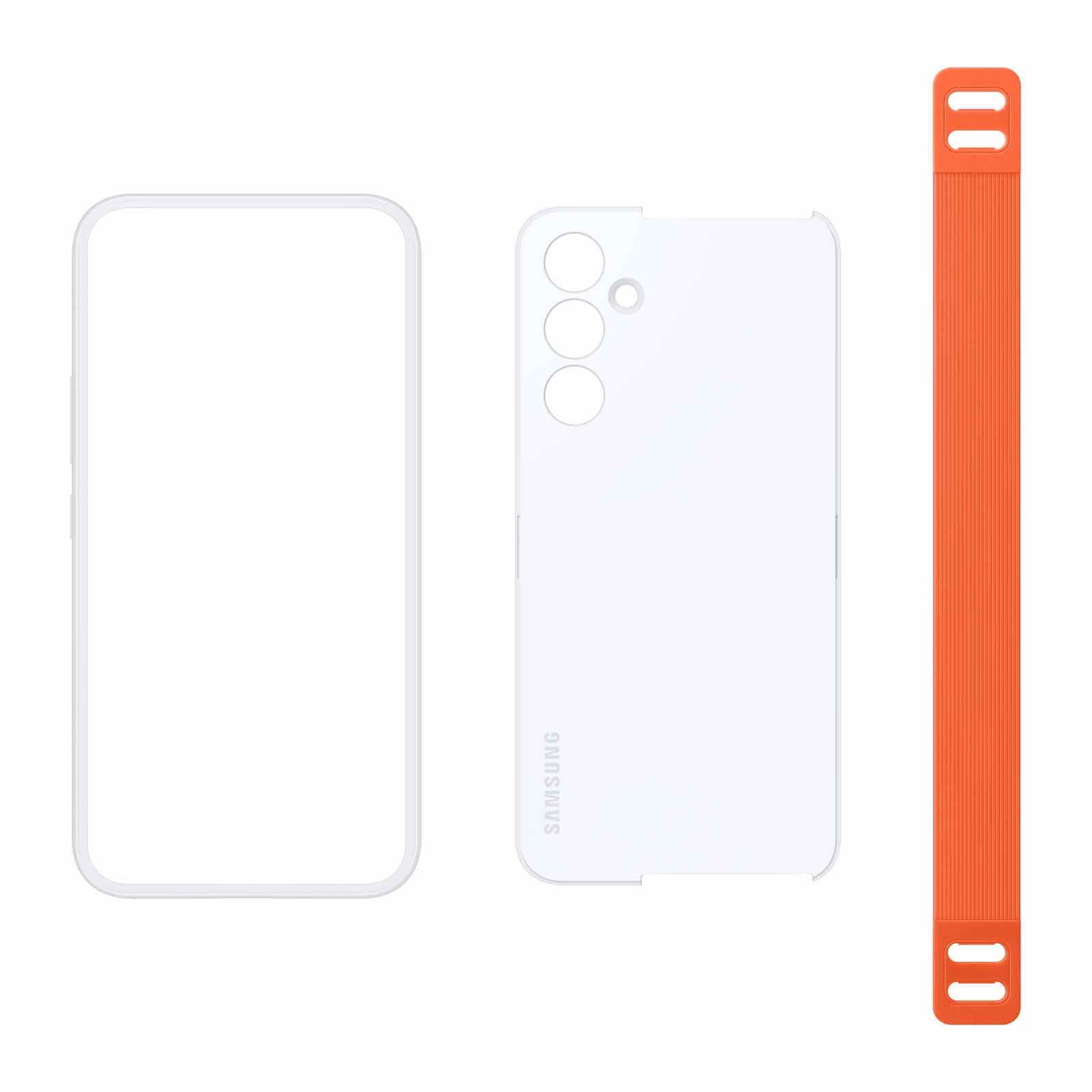 Capa De Telefone Samsung Galaxy A54 5g Haze Grip Com Alças Brancas ...