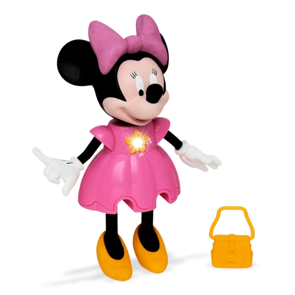 Boneca Disney Minnie Conta História Com Som - Elka 856 - Carrefour