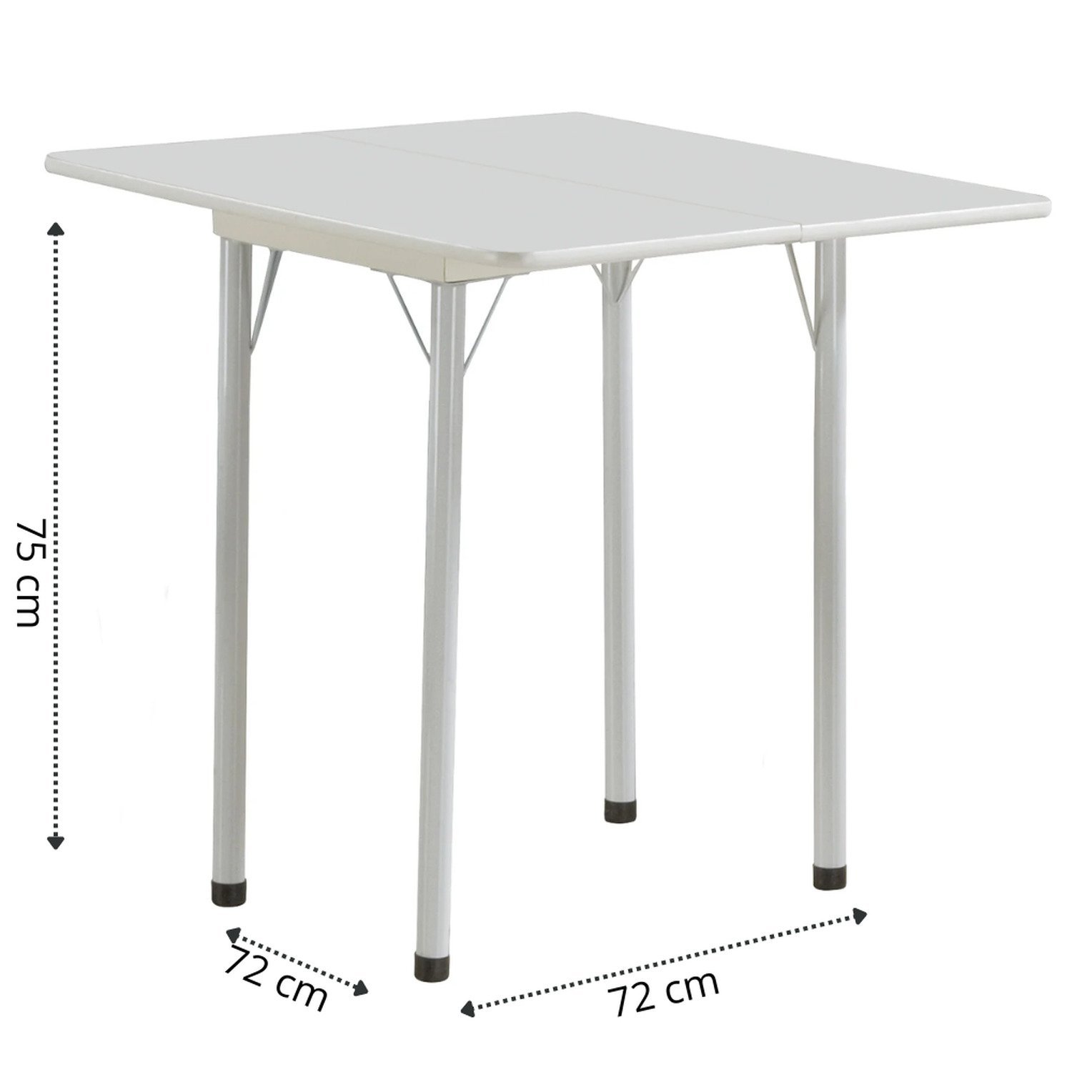 Mesa Para Sala De Jantar Nádia Fórmica Branco - Carrefour