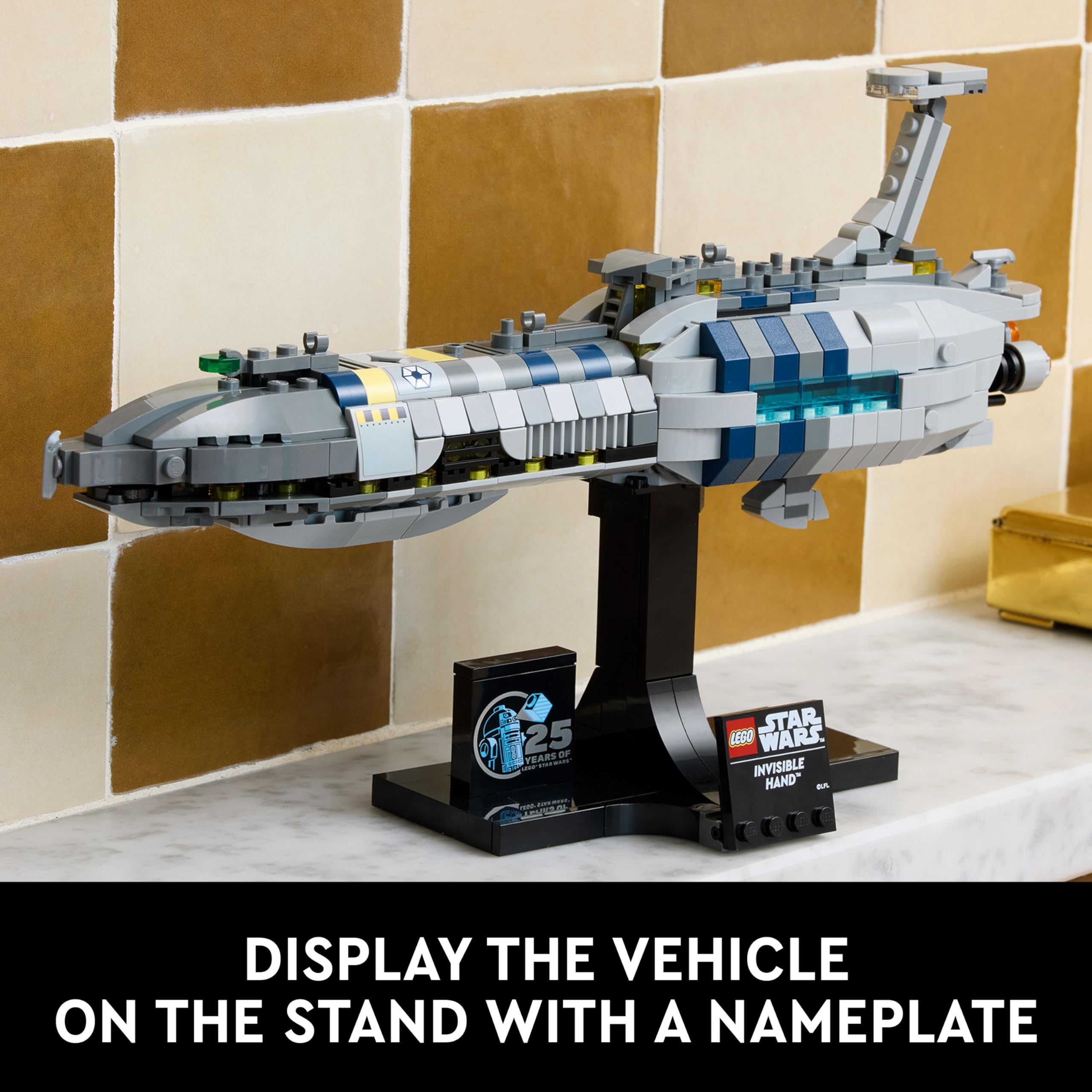 Brinquedo De Construção Lego Star Wars Invisible Hand 75377 557 ...