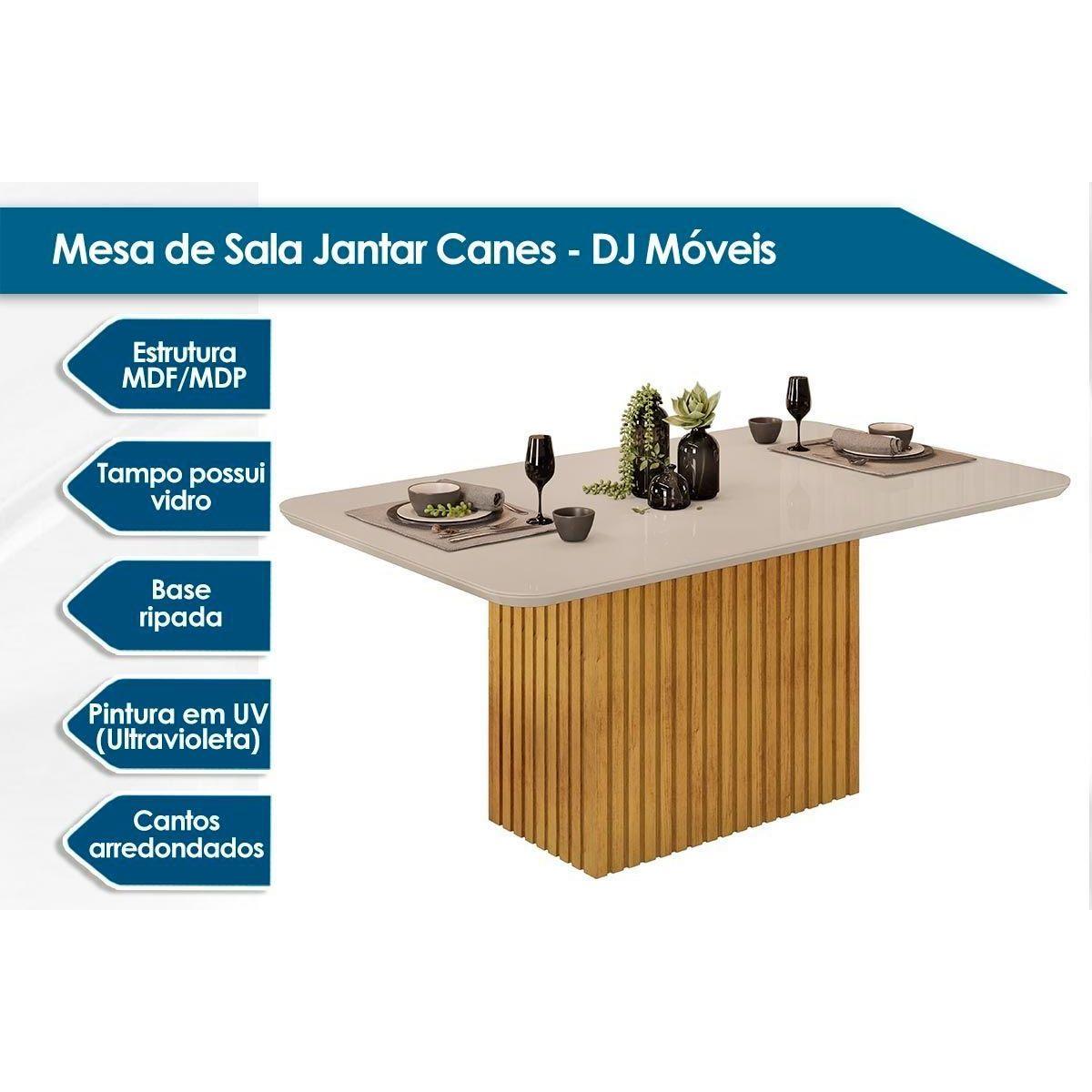 Cozinha Completa Canes Tampo Madeirado C/ Vidro Curvo 170x90cm E 6 ...