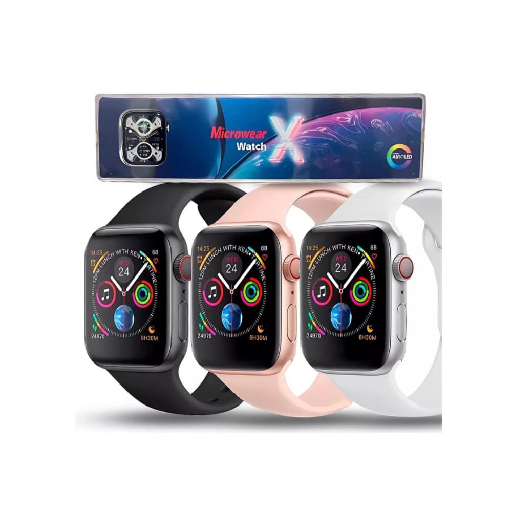 Smartwatch Watch X Série 10 Rosa 45mm Chat Gpt -gps - Amoled - Carrefour