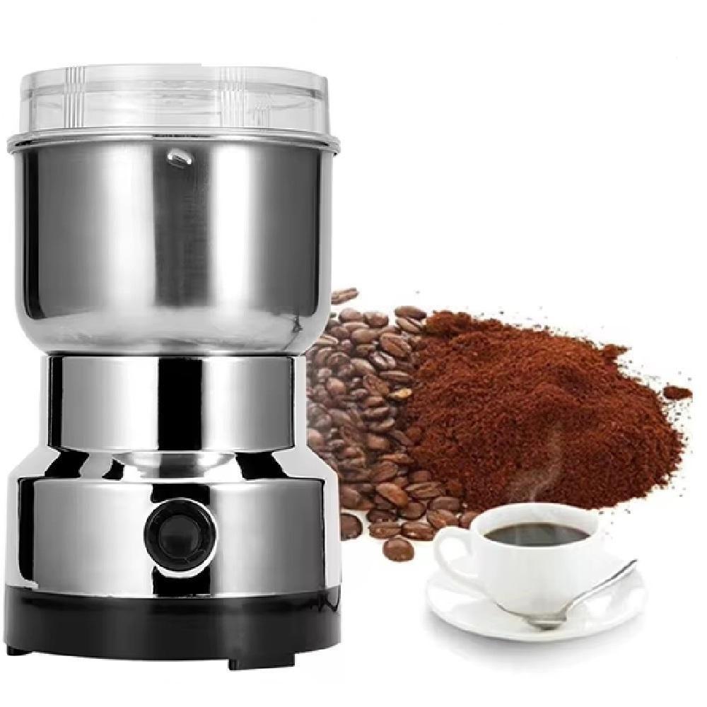 Moedor Cafe Eletrico Em Inox Automatico Triturador Graos 200w Sementes ...