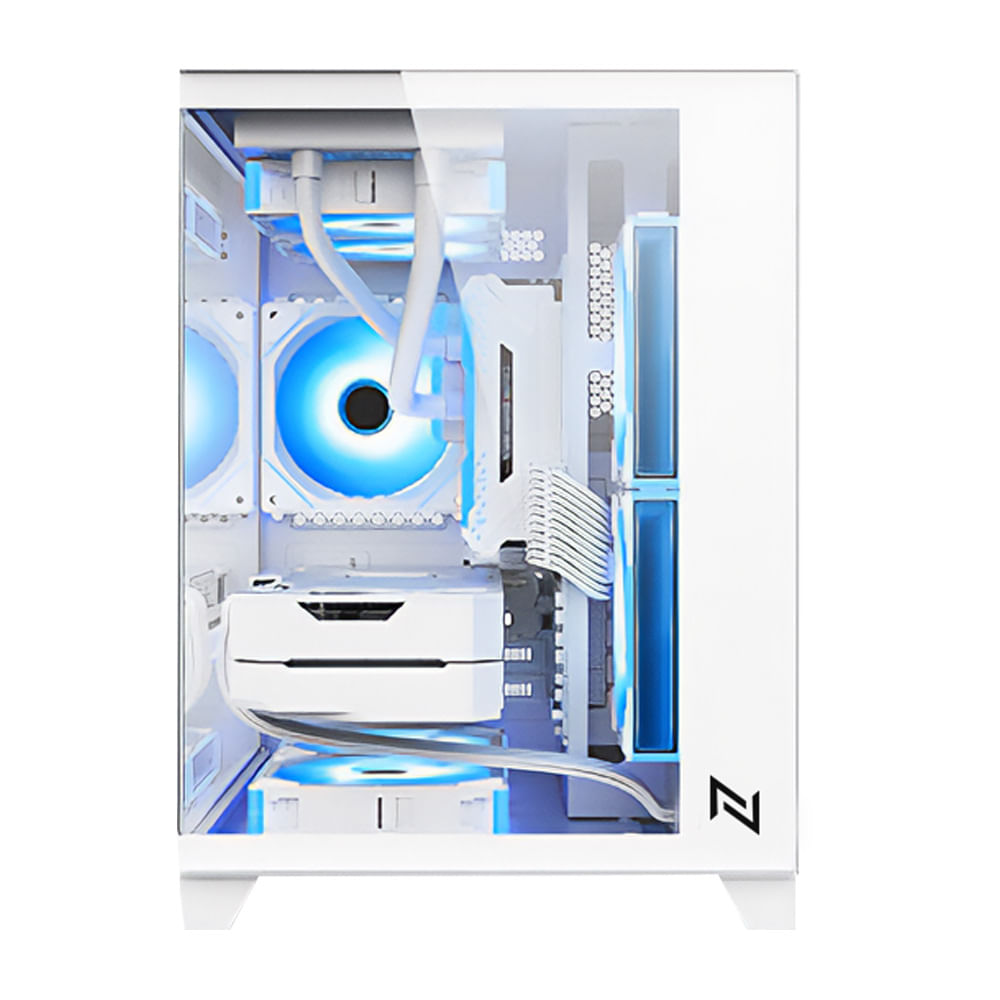 Gabinete Gamer Neologic Aquario Full Glass, Mid-tower, Lateral E ...