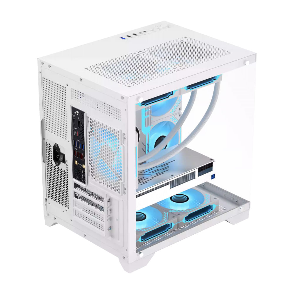 Gabinete Gamer Neologic Aquario Full Glass, Mid-tower, Lateral E ...