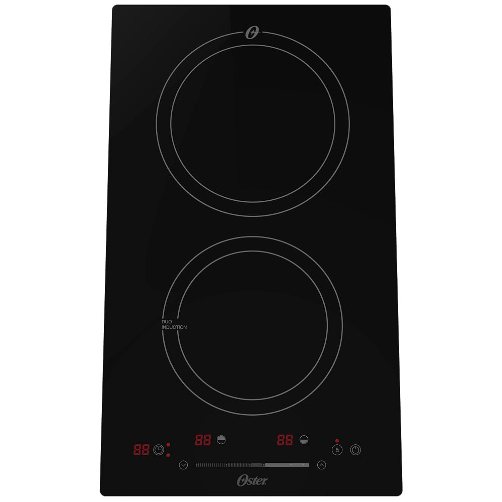 Cooktop De Indução Oster 2 Bocas Touch Screen Preto Otop202 – 127 Volts ...