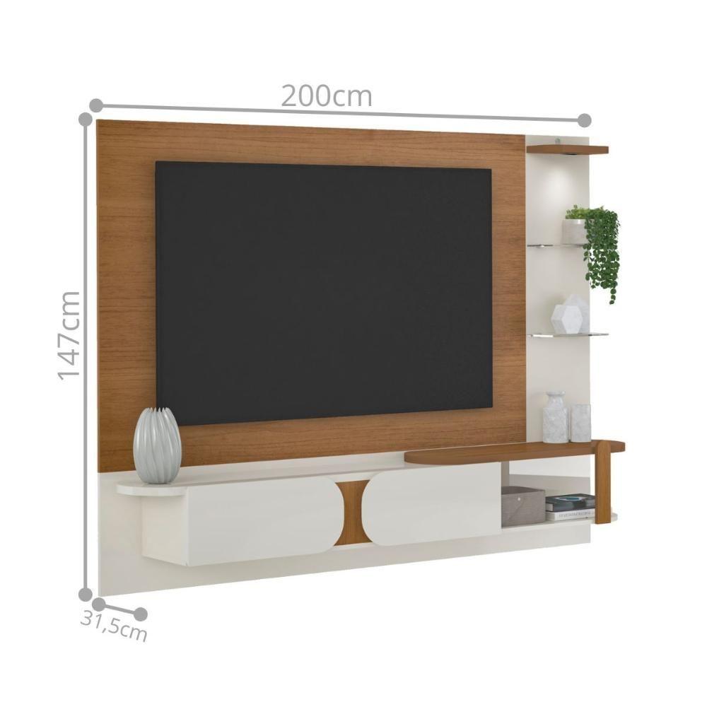 Painel Ontário Cor Cinamomo Off White - Carrefour