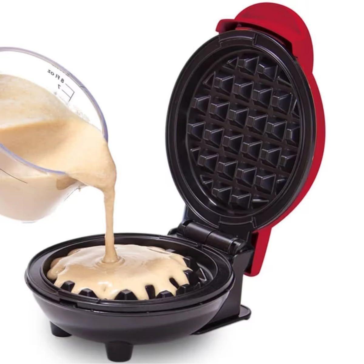 Máquina Waffle Elétrica Mini Wafer Forma De Wafler - Carrefour