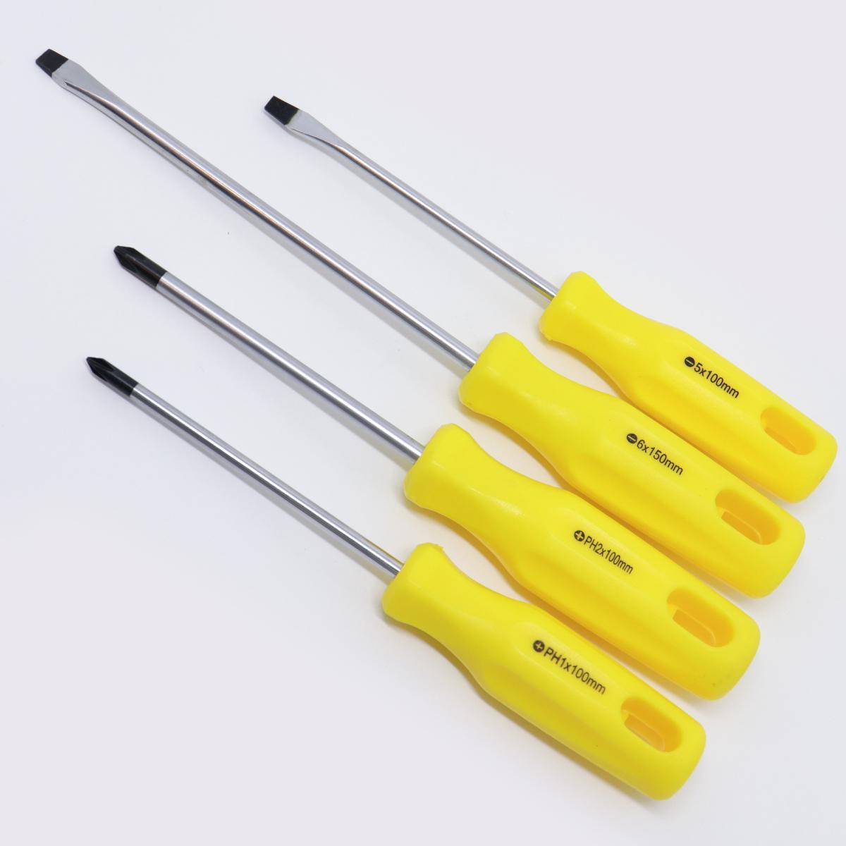 Kit Jogo Chave Fenda/ Philips Aço 4 Peças - Carrefour