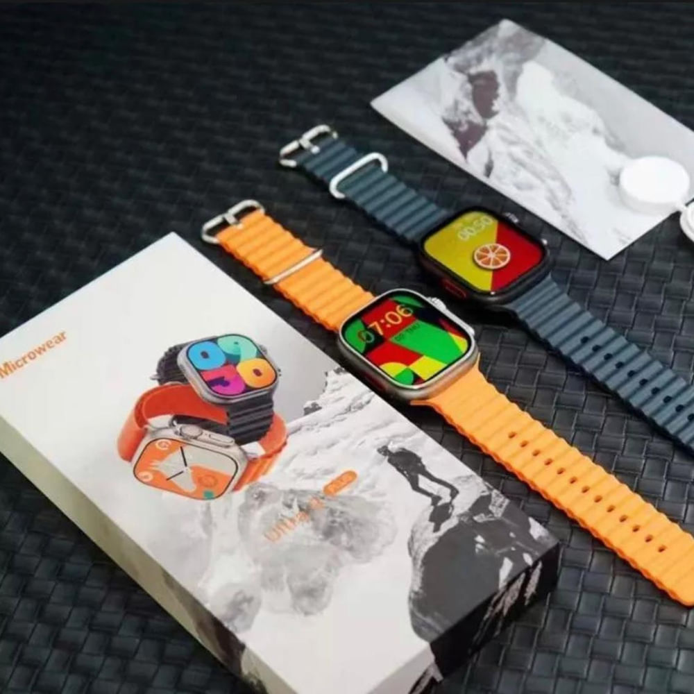 Relógio Smartwatch Ultra Series 9 Plus 49 Mm Gps Nfc Preto - Carrefour