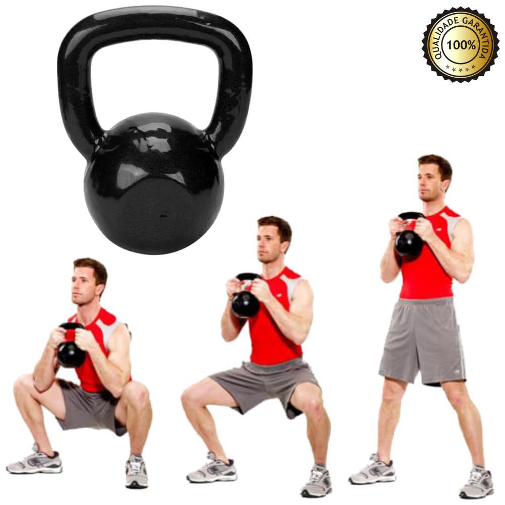 Kettlebell Emborrachado Treinamento Funcional - 12 Kg - Carrefour