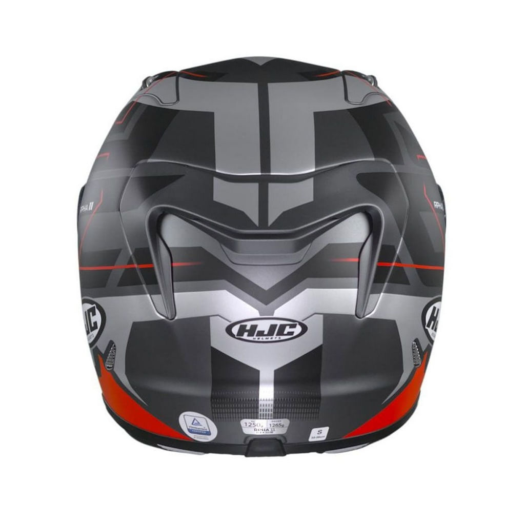 Capacete Hjc Rpha 11 Nectus Cinza Com Vermelho 59 - Carrefour
