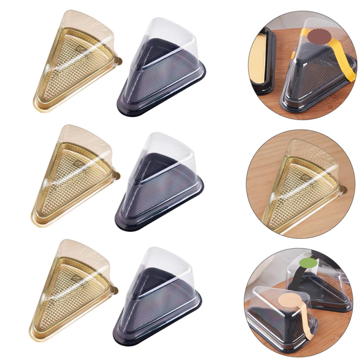 Caixas Para Fatias De Bolo Feltechelectr Mousse De Queijo Triangular ...