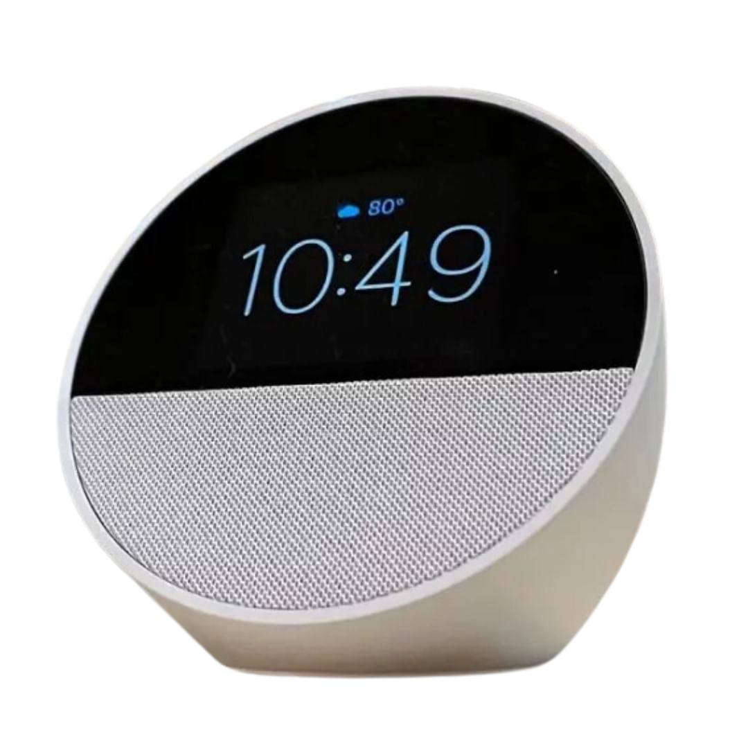 Amazon Echo Spot White Com Assistente Alexa Virtual - Carrefour