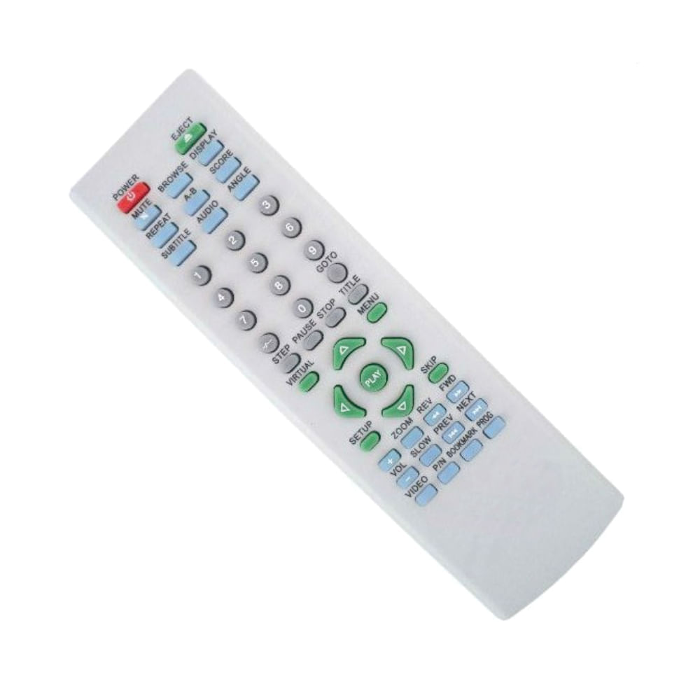 Controle Remoto Paralelo RC-206 para DVD da marca Proview. - Carrefour