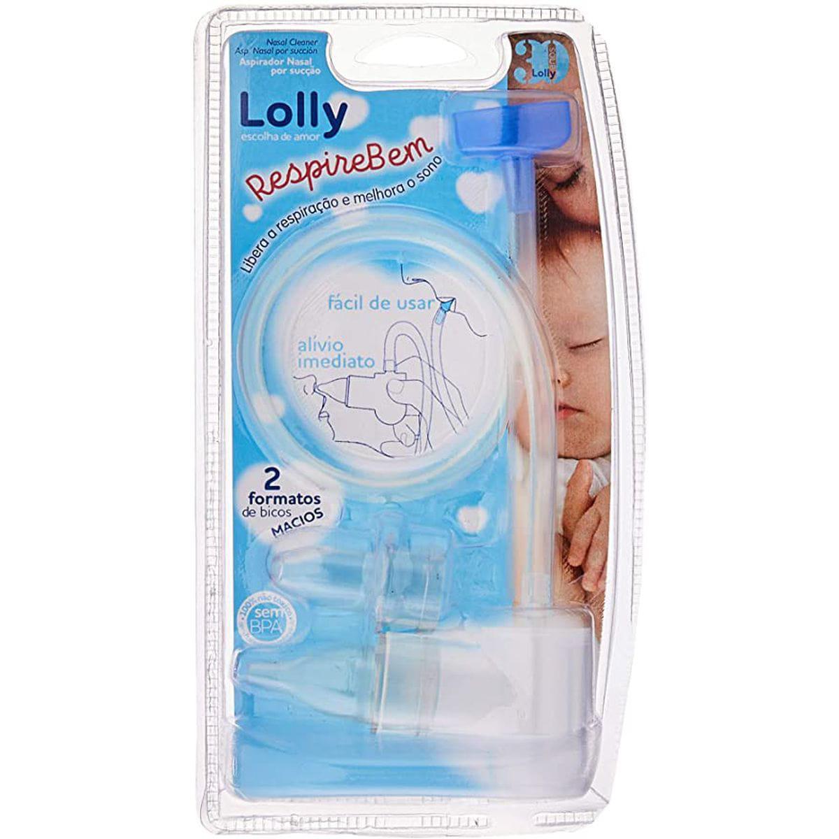 Aspirador Nasal Por Sucção Respire Bem 7173-01 - Lolly - Carrefour