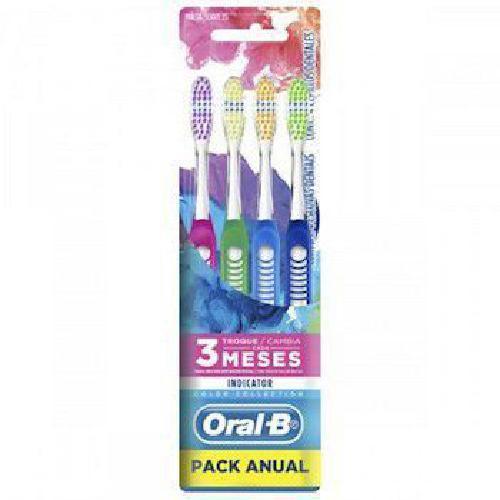Escova Dental Indicator Oral-b Colors - 4 Unidades - Carrefour