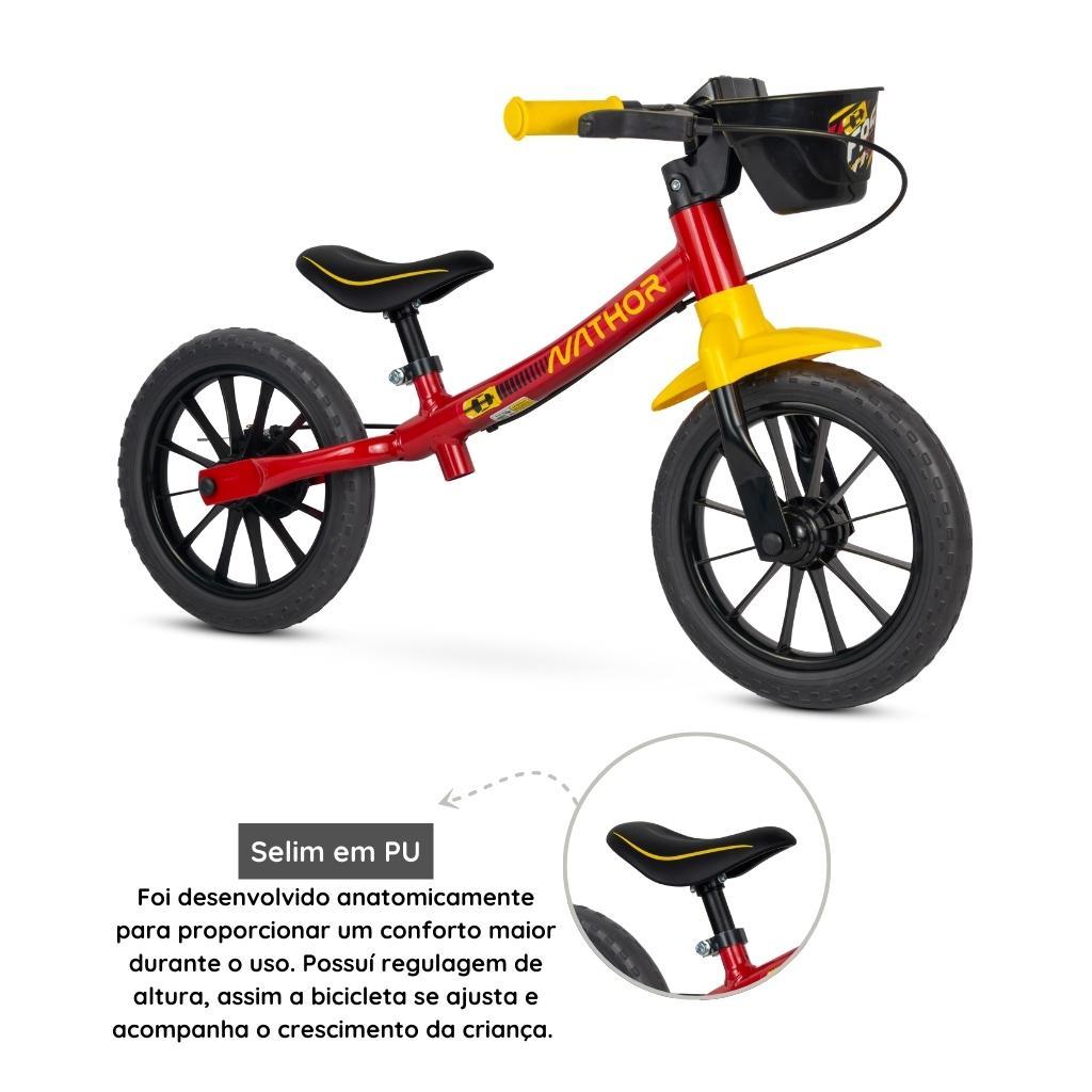 Bicicleta Balance Bike Infantil Fast Mod. 3 Aro 12 - Nathor - Carrefour