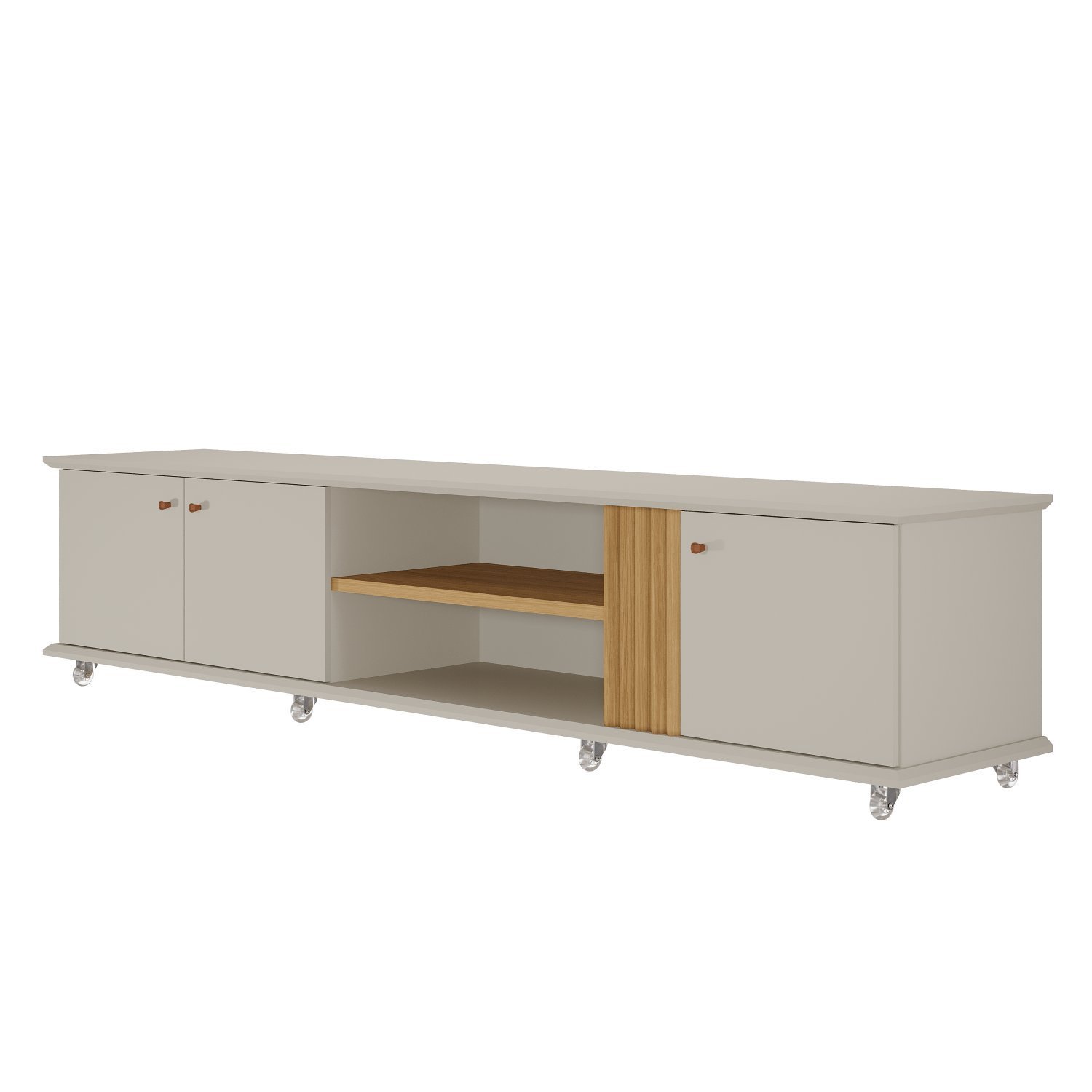 Rack Bancada Para Tv Até 60 Polegadas 3 Portas 2 Nichos Sevilha ...