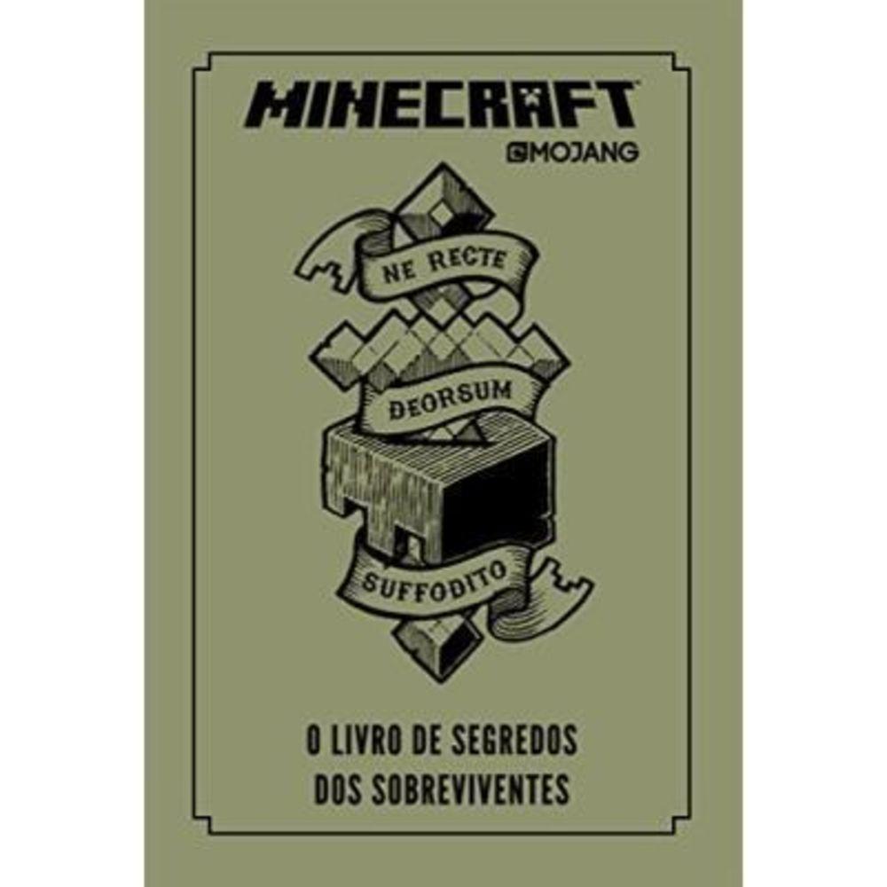 Minecraft - O Livro De Segredos Dos Sobreviventes - Carrefour