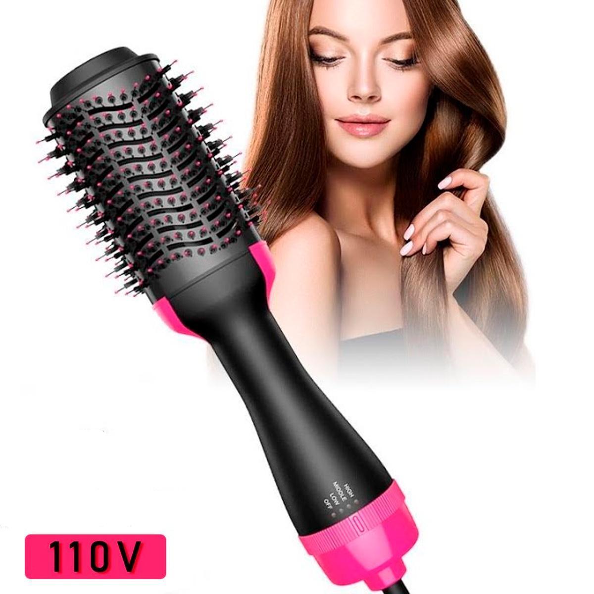 Secador Escova De Cabelo Seca Escova Alisa Modela Defrizante - Carrefour