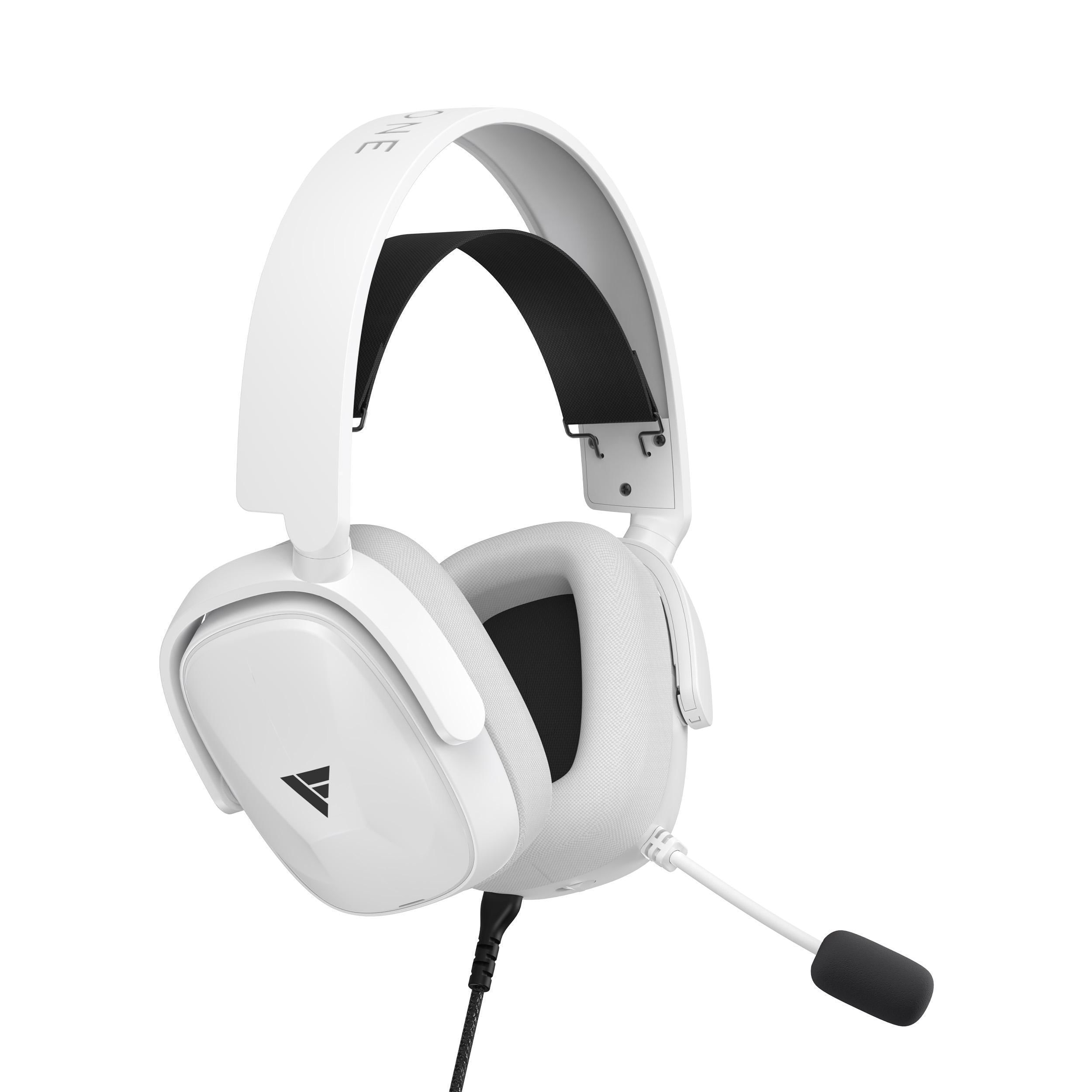Headset Force One Supersonic White Usb 7.1 Surround/rgb - Carrefour