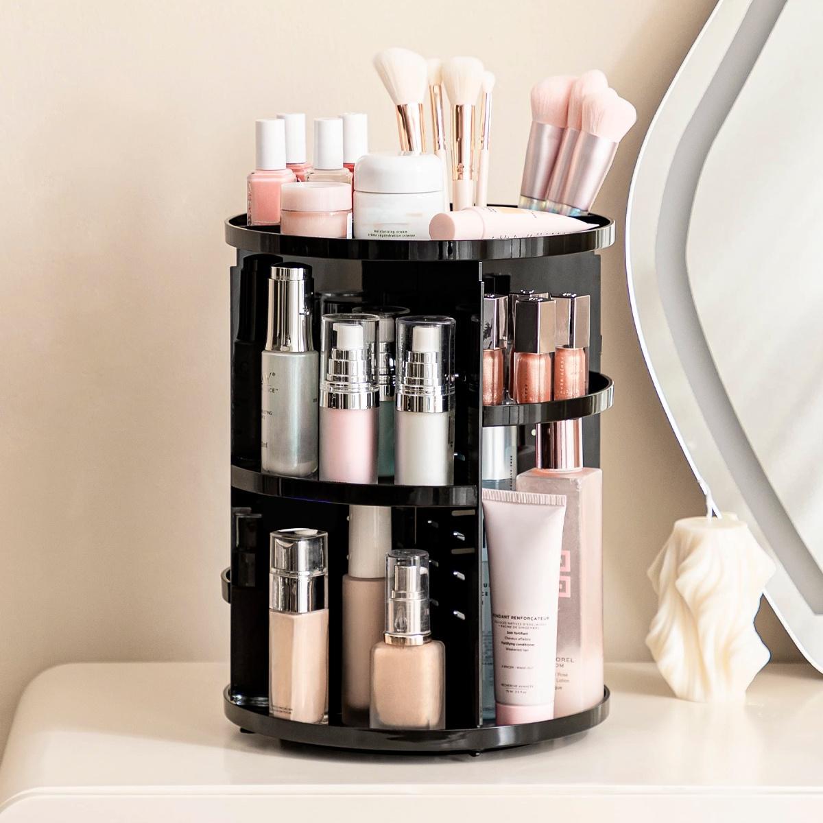 Suporte Giratório Para Maquiagem Ideal Para Pincéis E Batons - Carrefour