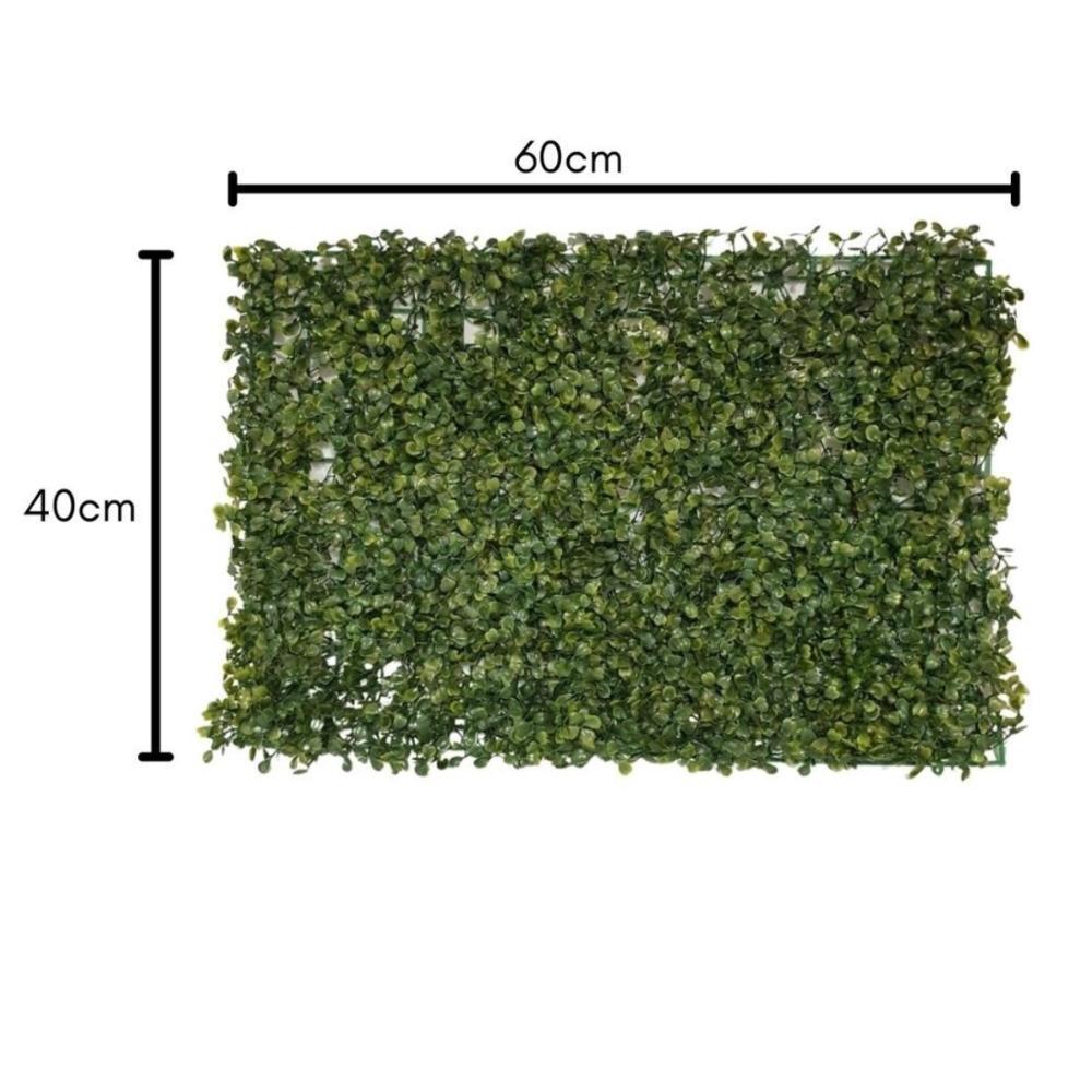 Placa Folhagem Buxinho Artificial 40x60 Cm Flor Arte - Carrefour
