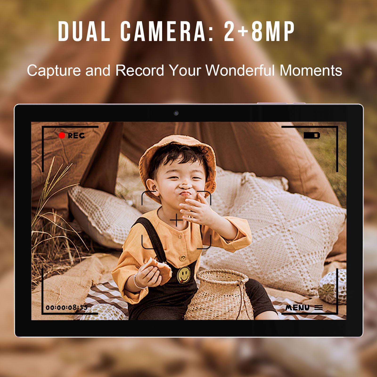 Tablet 2 Em 1 Zzb Android 14 De 10 Polegadas 8gb+64gb Com Teclado Rosa - Carrefour