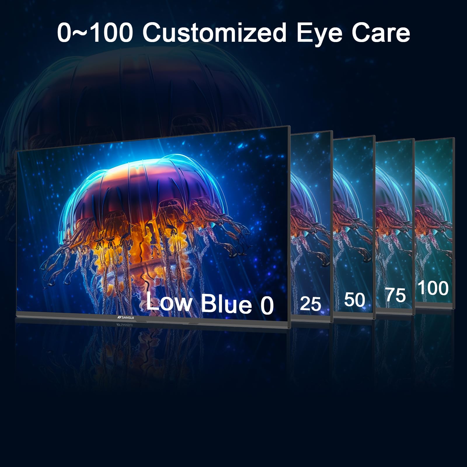 Monitor Sansui Ips De 24 Polegadas Fhd 100hz Com Alto-falantes Vesa ...