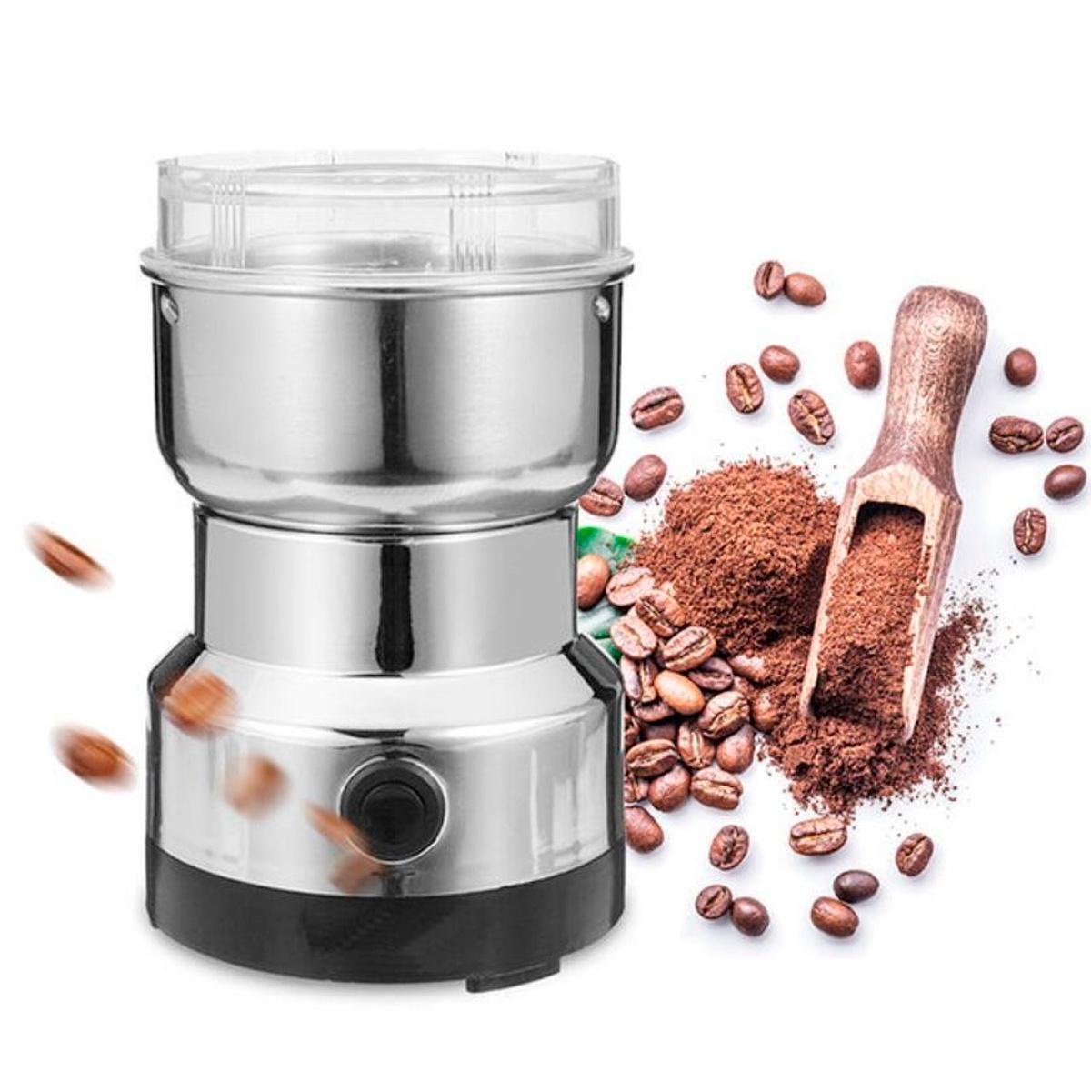 Moedor Café Elétrico Portátil Aço Inoxidável Perfeito Grãos - Carrefour