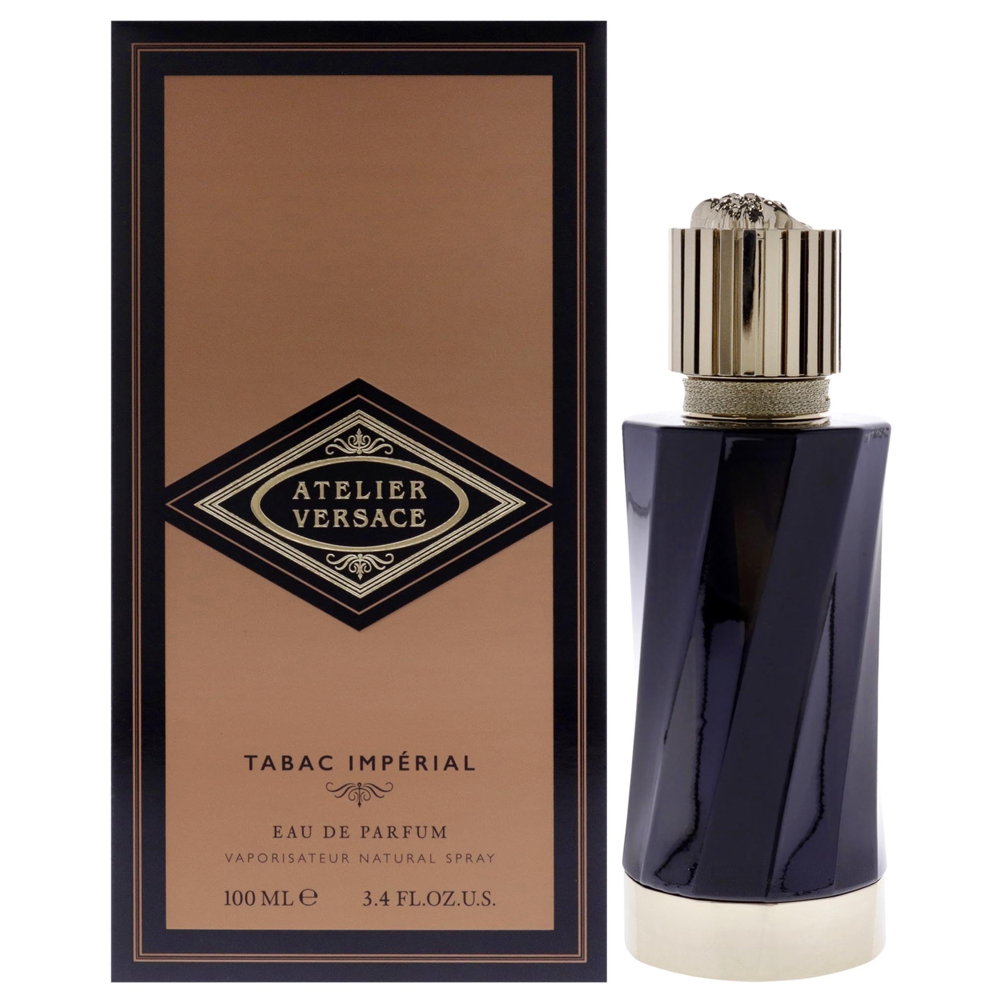 Perfume Versace Atelier Tabac Imperial Eau De Parfum 100ml Para Homens ...